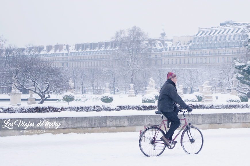 En busca de la nieve en París - Los Viajes de Mary - Blog de Viajes