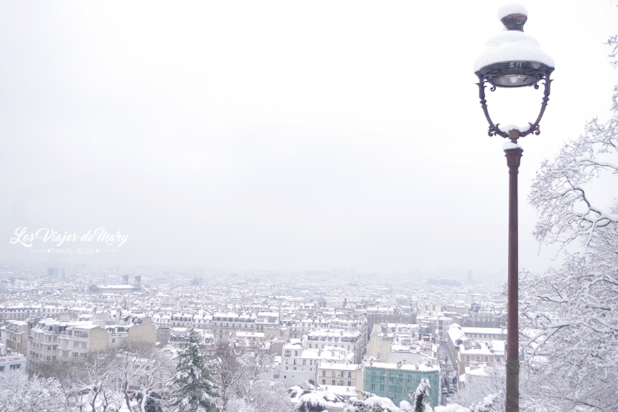 En busca de la nieve en París - Los Viajes de Mary - Blog de Viajes