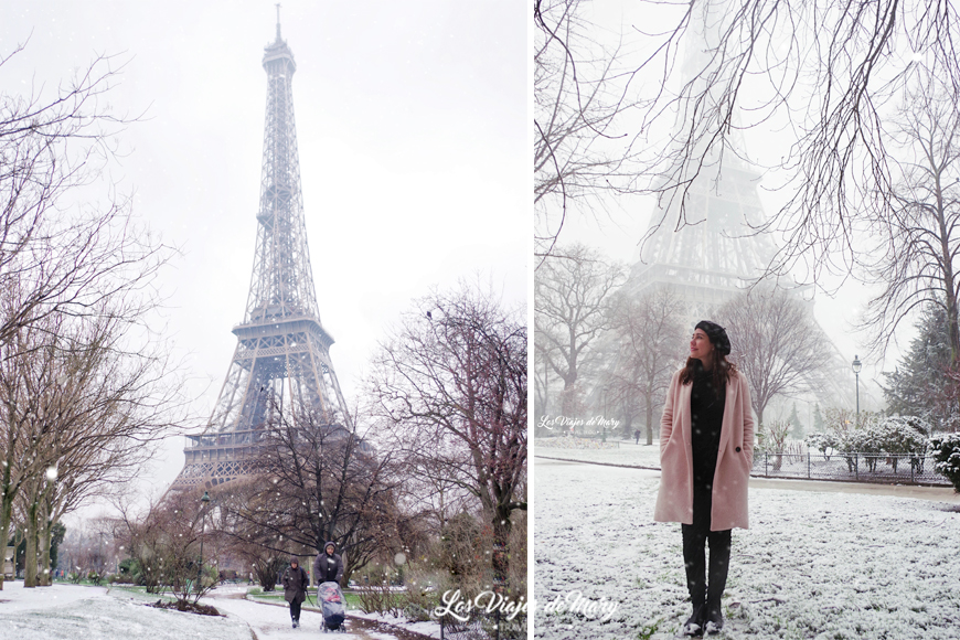 En busca de la nieve en París - Los Viajes de Mary - Blog de Viajes